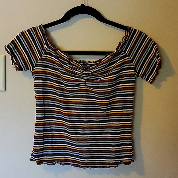 Tops | Vintage Style Crop Top | Poshmark